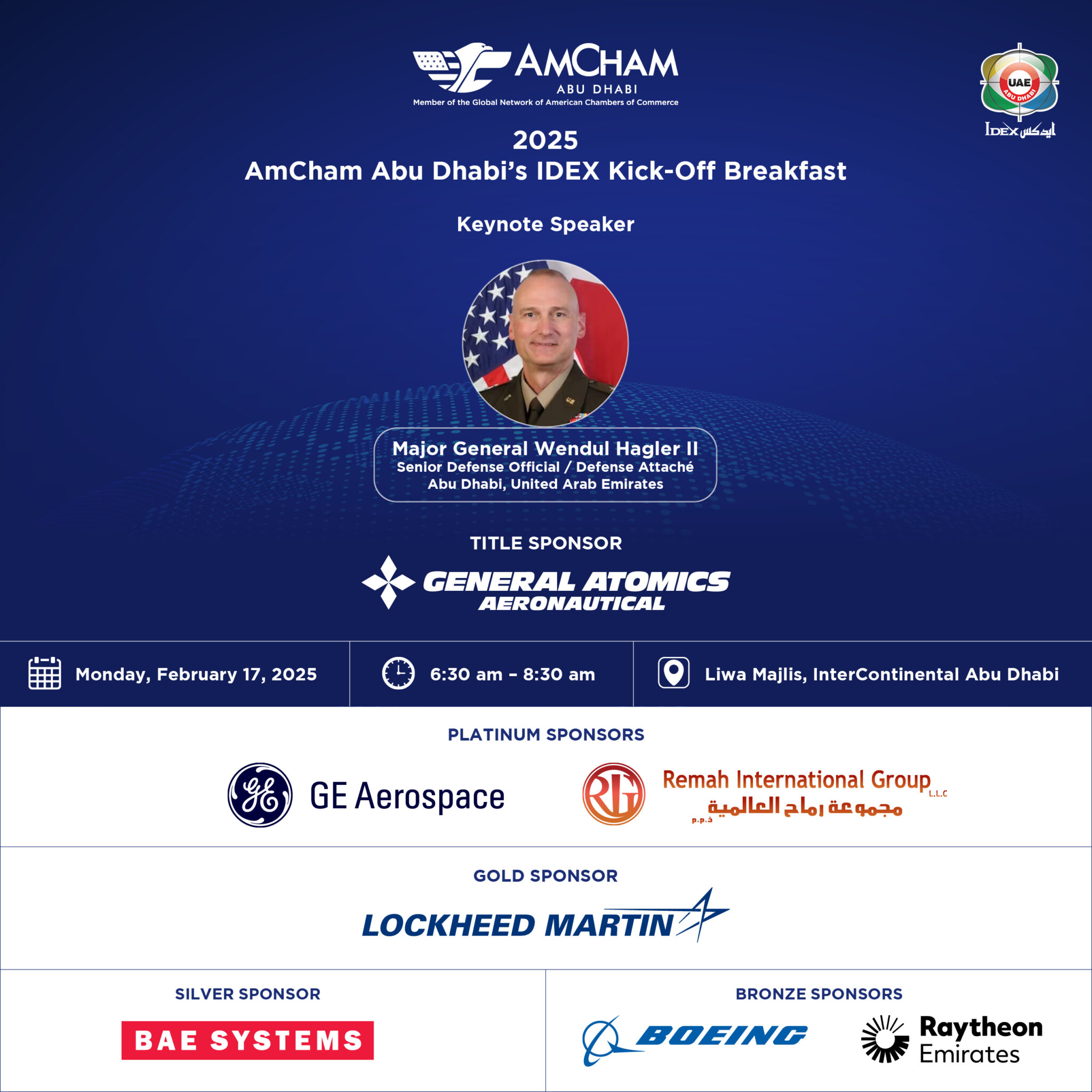 2025 AmCham Abu Dhabi’s IDEX Kick-Off Breakfast - AmCham Abu Dhabi